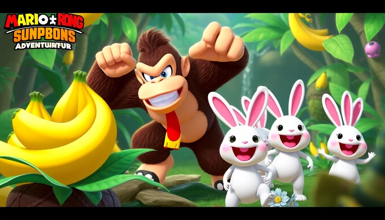 🔥 Free Download Mario Rabbids Kingdom Battle Donkey Kong Adventure by ...