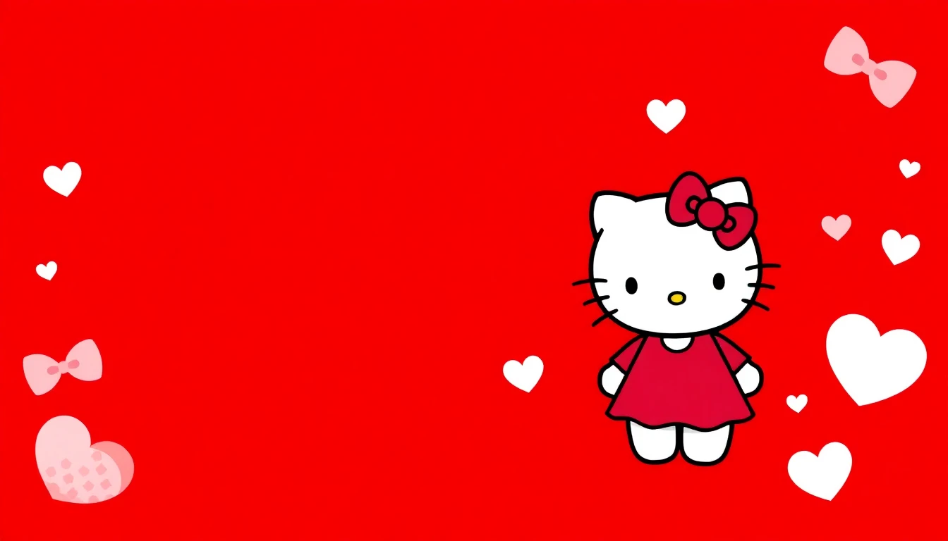 🔥 Free Download Red Hello Kitty Wallpaper by @bhunter | WallpaperSafari