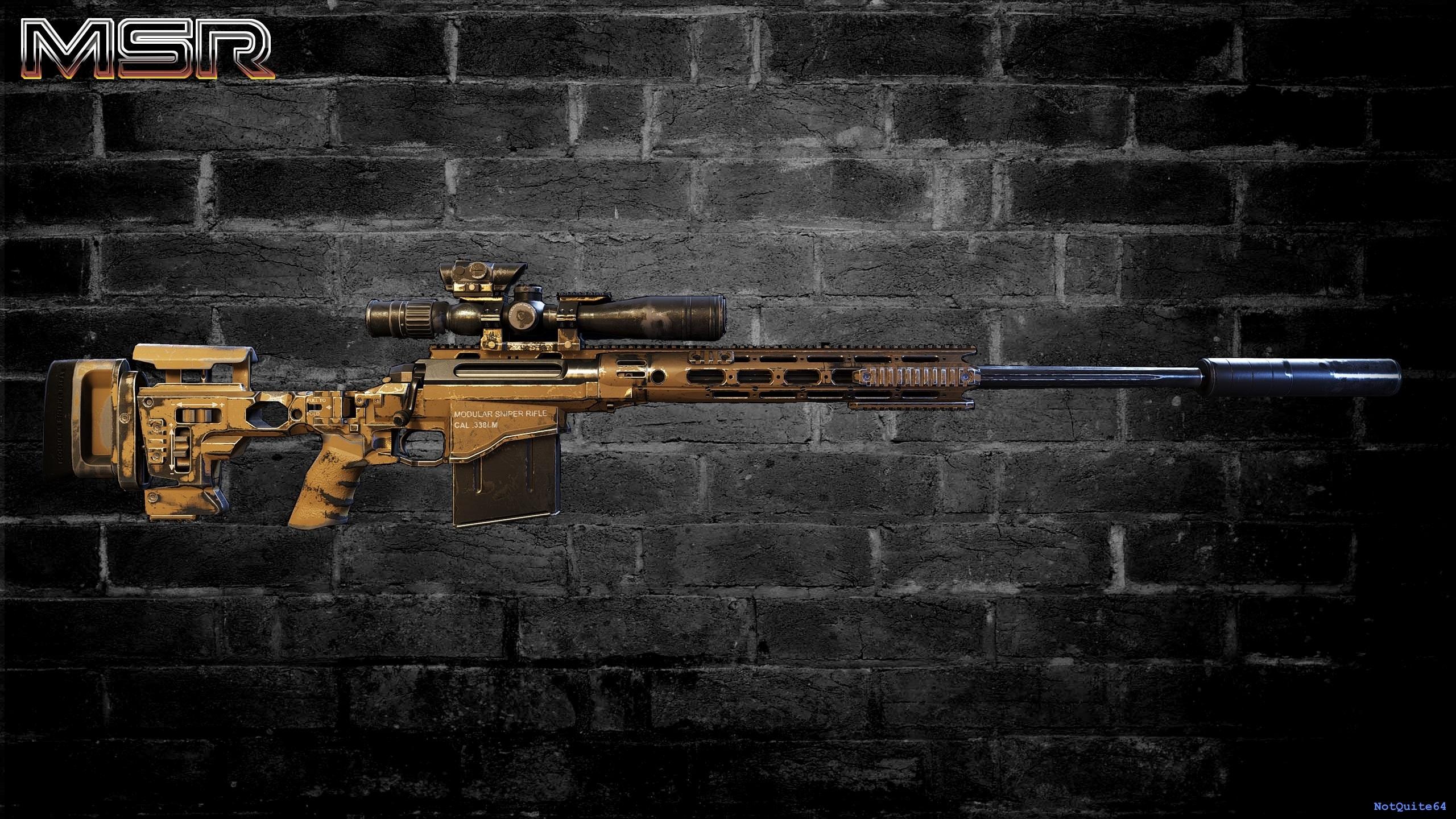 🔥 Free Download Msr Sniper Rifle Wallpaper Wildlands by @cdunlap ...