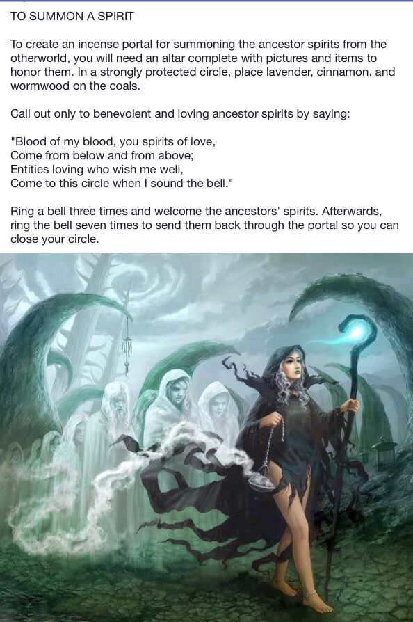 Free download To summon a spirit With images Witch wallpaper Fantasy ...