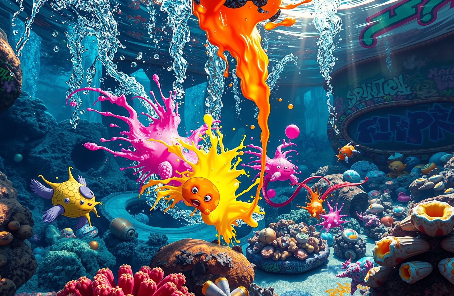 🔥 Free Download Splatoon Background Image In Collection by ...