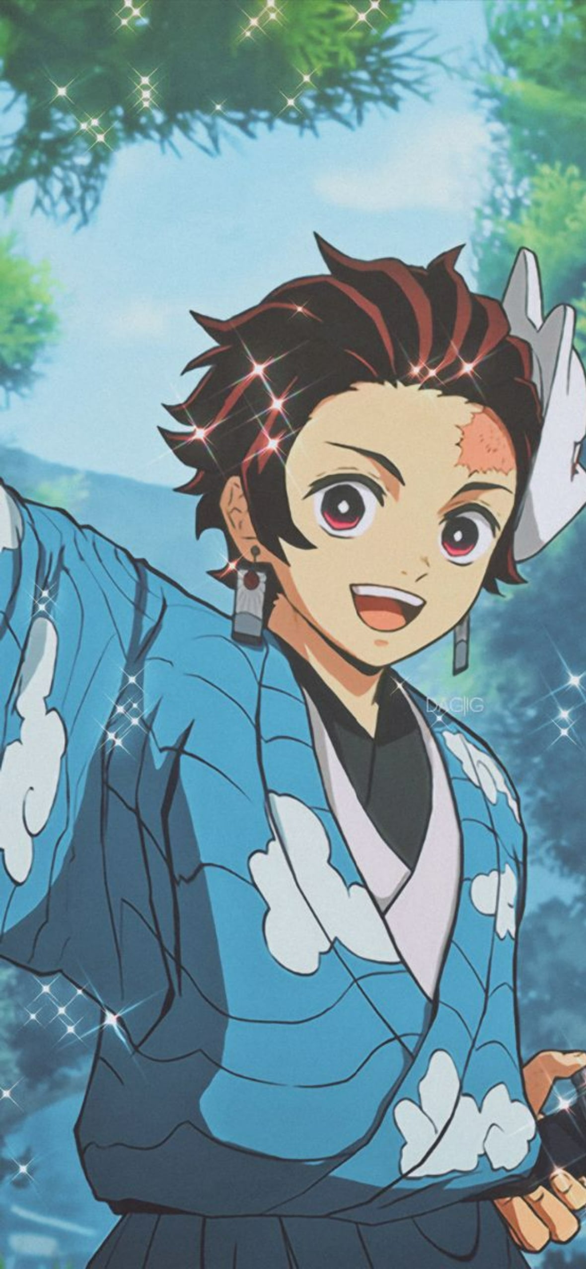 🔥 Free Download Top Best Cool Demon Slayer Iphone Wallpaper by ...