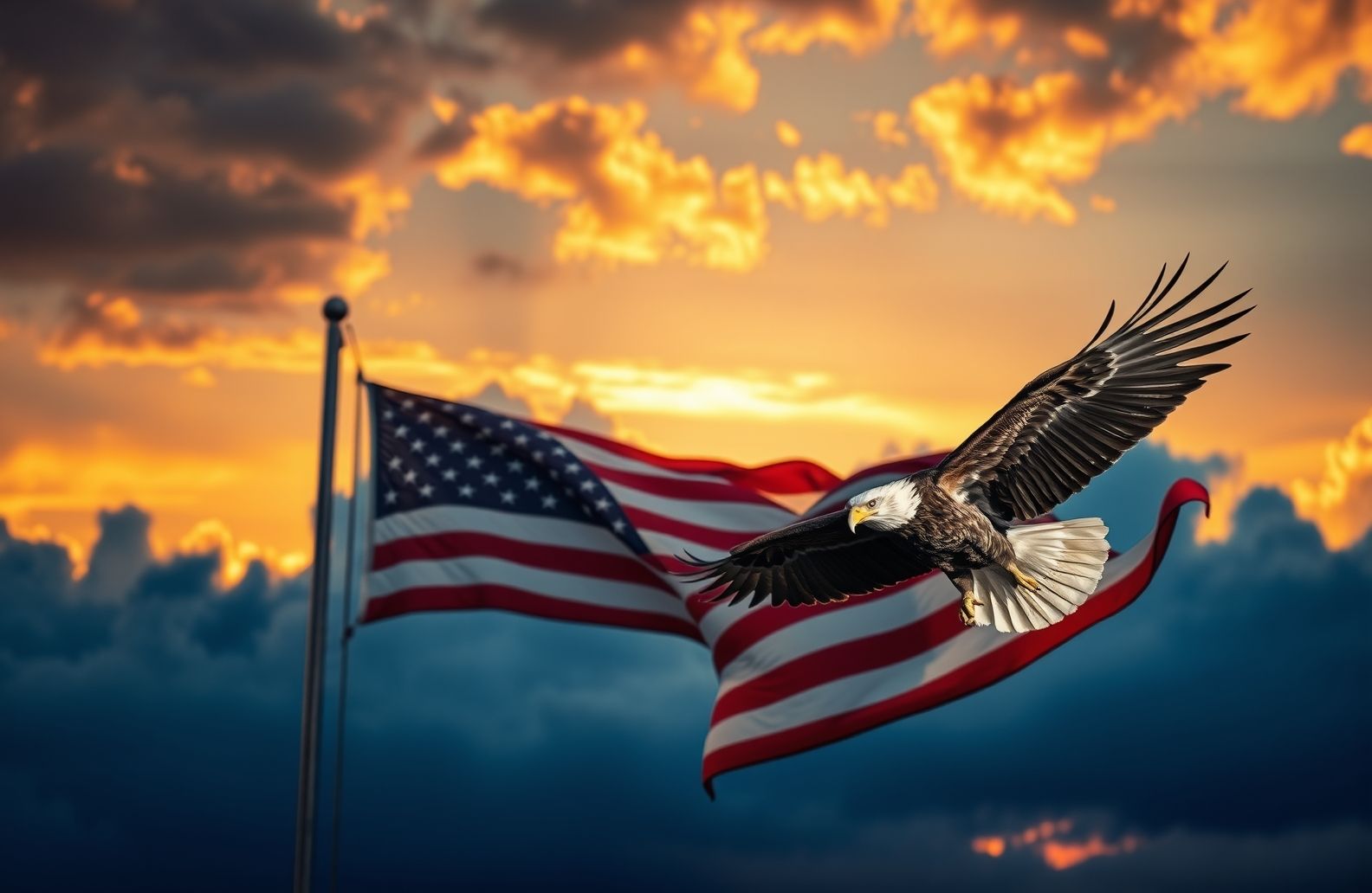 🔥 Free Download American Flag With Eagle Wallpaper by @robertyoung | WallpaperSafari