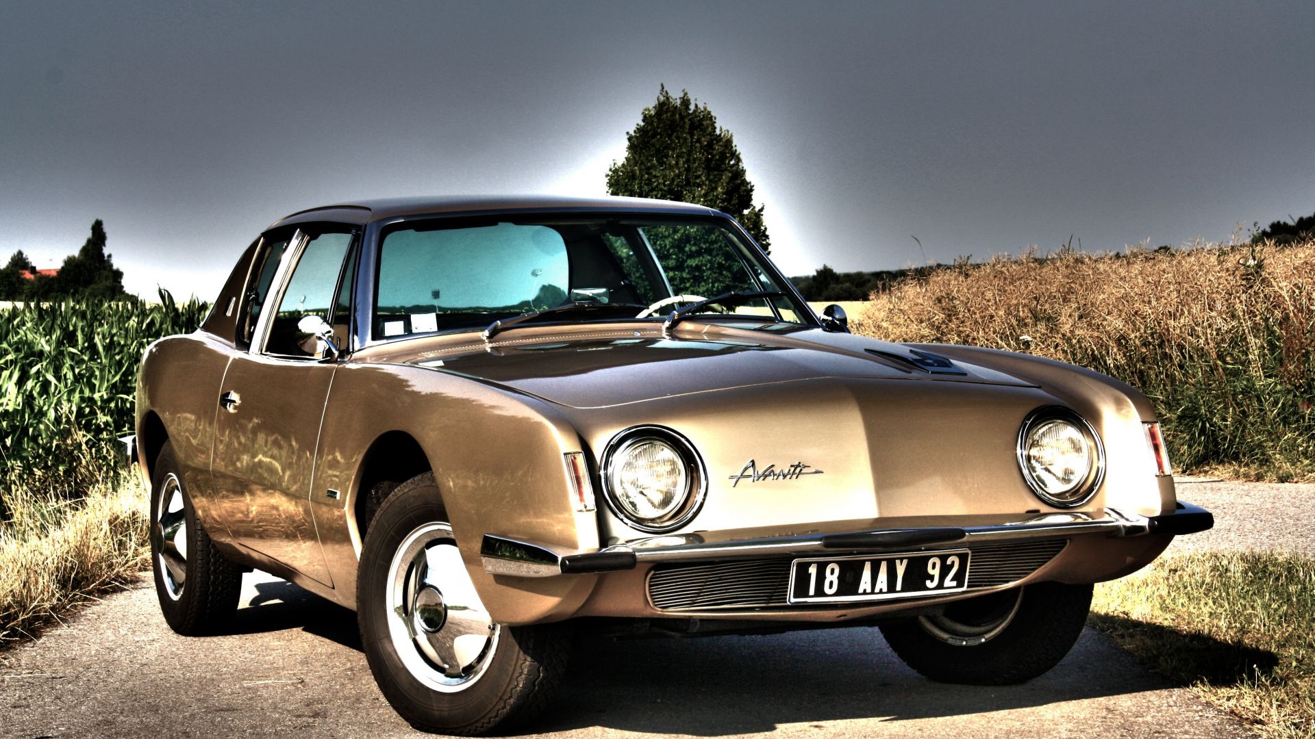🔥 Free Download Desktop Wallpaper Studebaker Avanti Coupe Shining Car ...