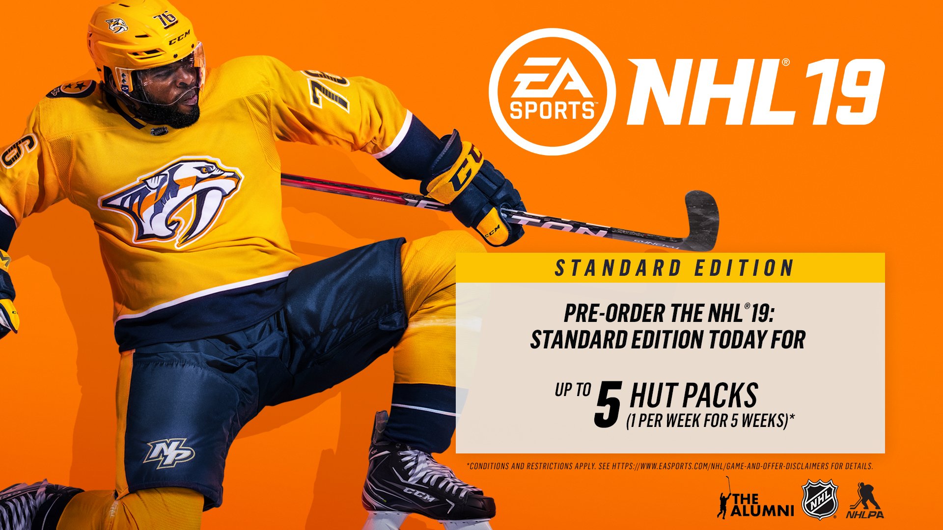 Free Download NHL 19 Game Preorders 1920x1080 For Your Desktop