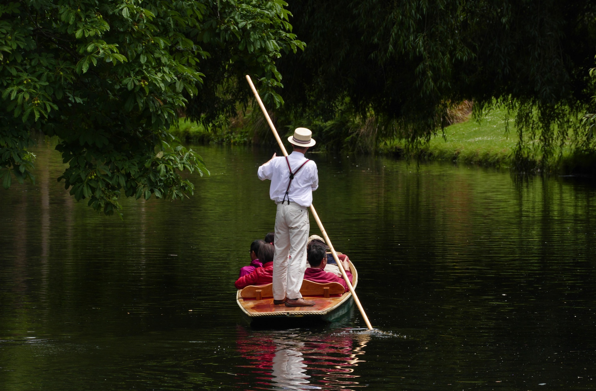 🔥 Free Download Punt Boat Ride Romantic Couple Punter Image From ...