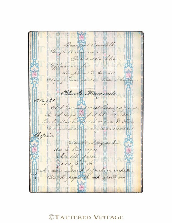[46+] French Vintage Script Wallpaper | WallpaperSafari.com