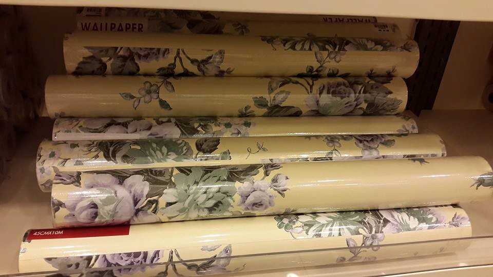 🔥 Free Download Kaison Lover Wallpaper Corak Bunga Rose 45Cmx10M by ...