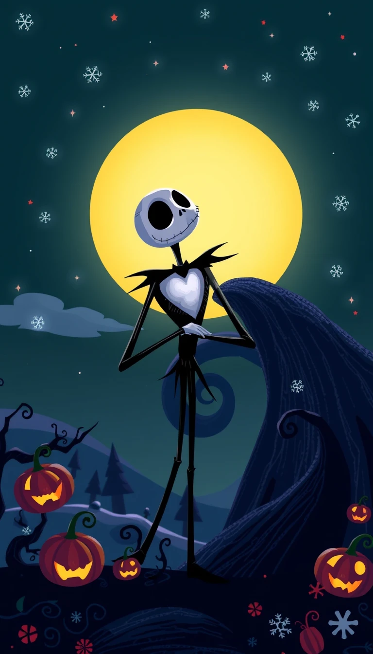 The Nightmare Before Christmas Halloween Wallpaper