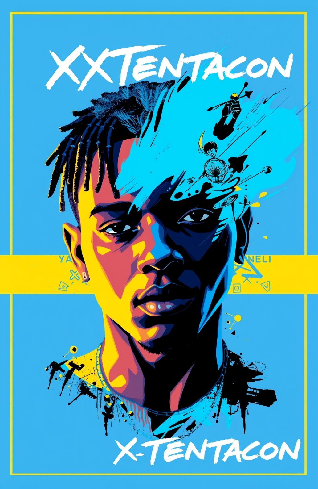 🔥 [50+] XXXTentacion Blue Wallpapers | WallpaperSafari