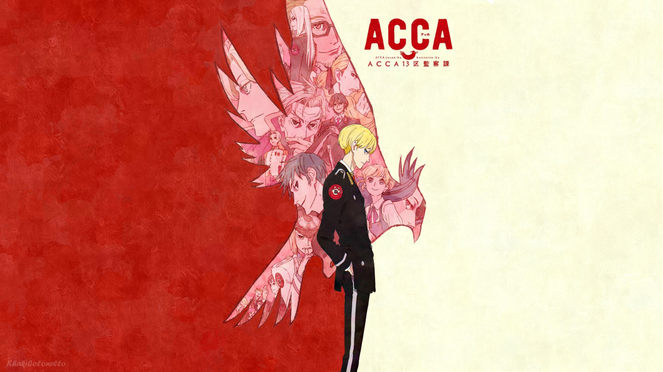 🔥 Free Download Acca Ku Kansatsu Ka Wallpaper By Khakicolonello by ...
