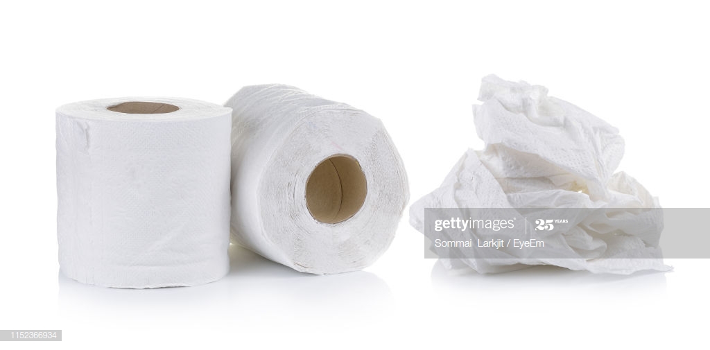 🔥 Free Download Closeup Of Tissue Paper Against White Background High ...