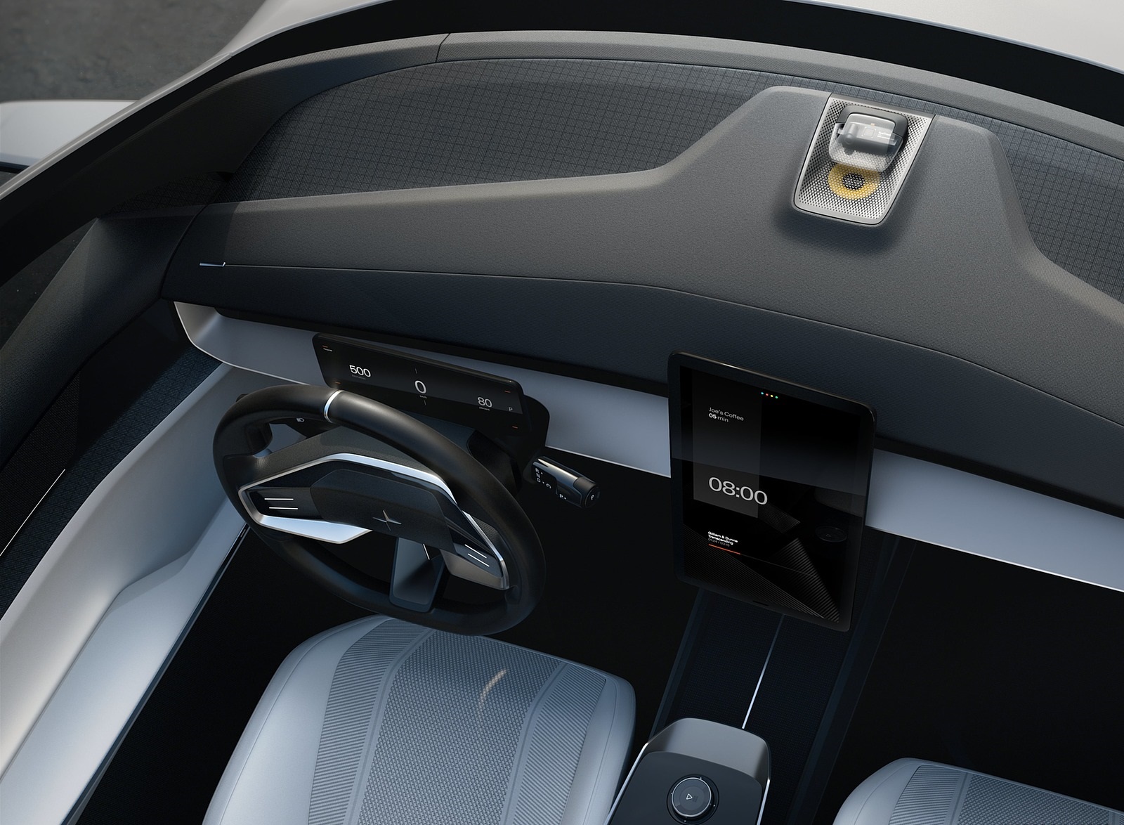 🔥 Free Download Polestar Precept Concept Interior Detail Wallpaper by ...