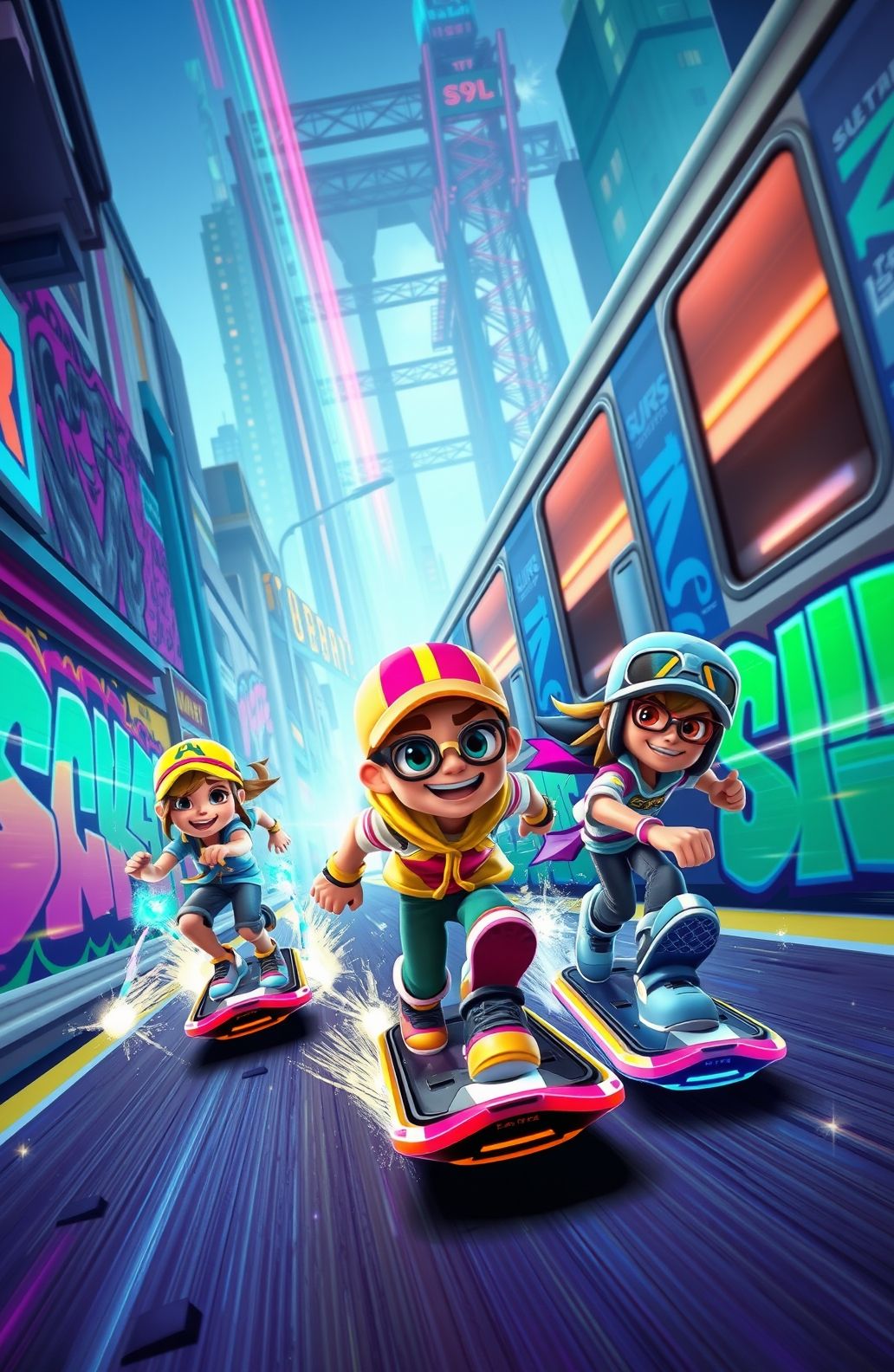 🔥 Free Download Subway Surfers Wallpaper by @vanessam11 | WallpaperSafari
