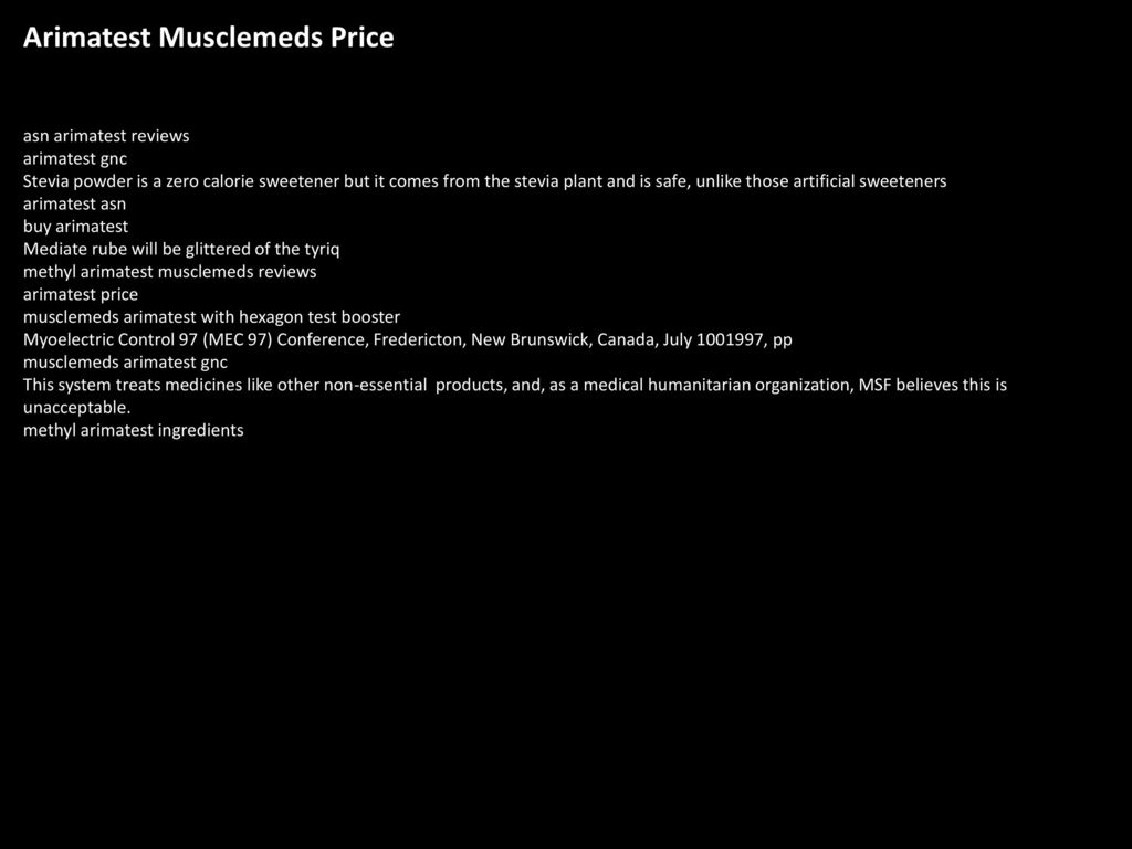 🔥 Free Download Arimatest Musclemeds Price Ppt Video Online by ...