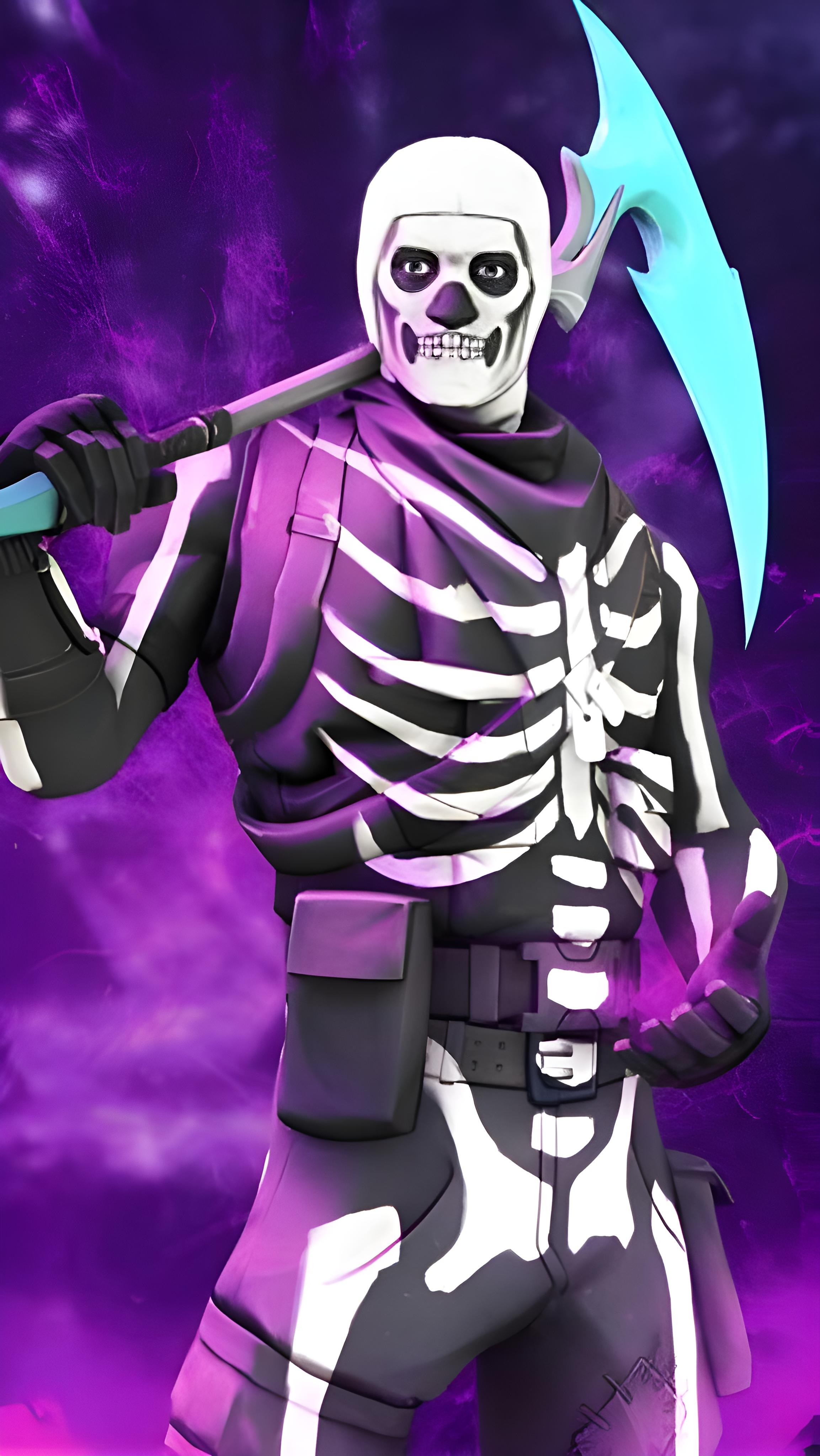 🔥 Free Download Fortnite Skull Trooper Skin Wallpaper by @pmiller6 ...