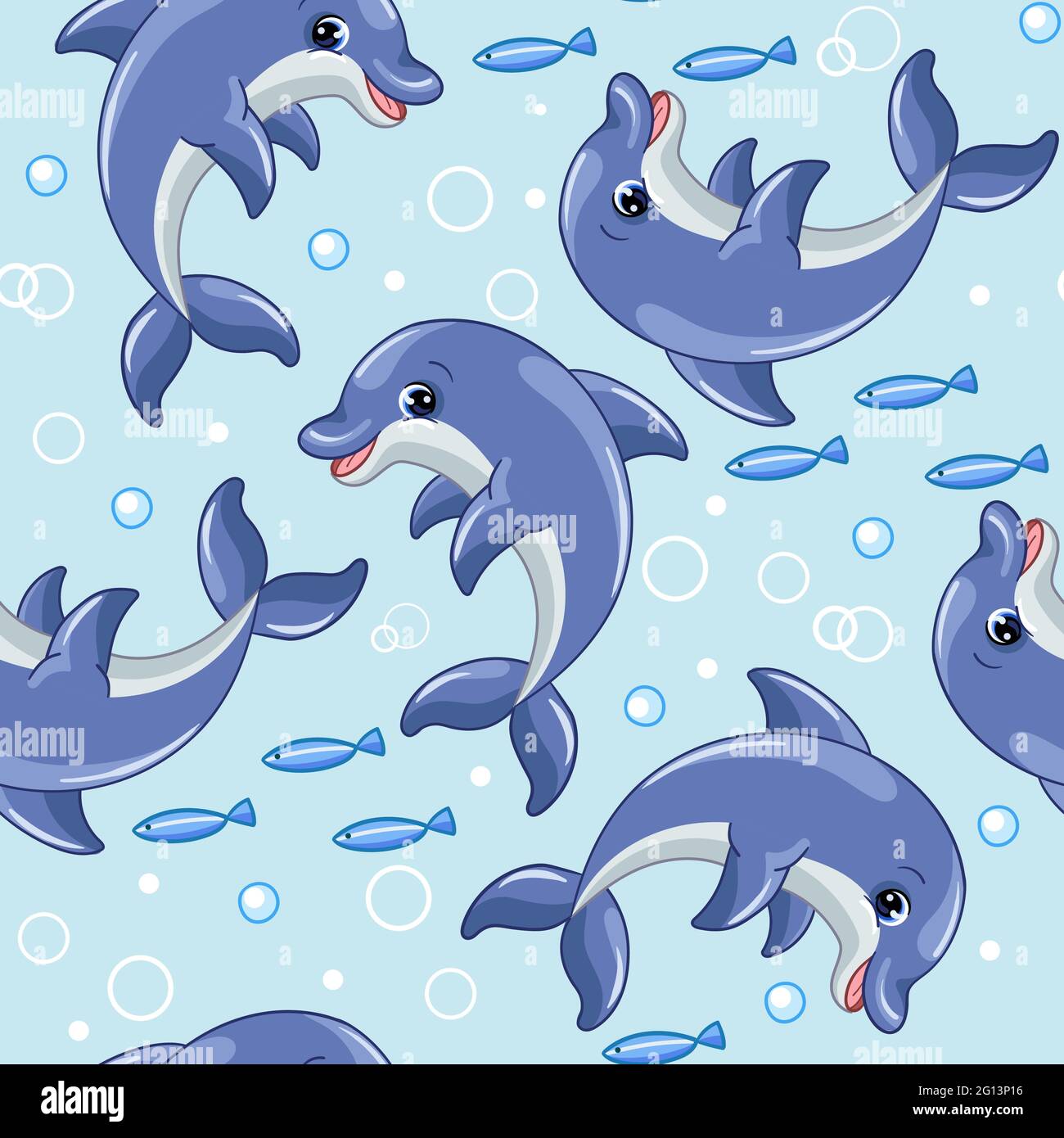Dolphin Cartoon Wallpaper