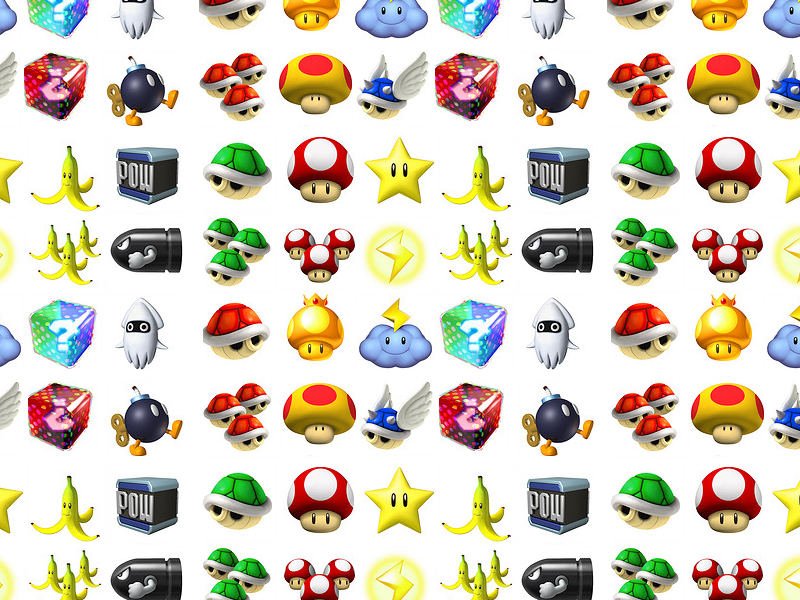 Super Mario Wallpaper Border