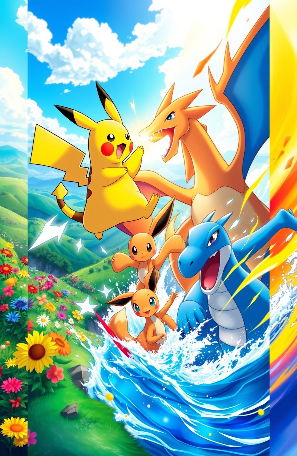 🔥 Free Download Pokemon Dual Screen Wallpaper by @aferrell ...