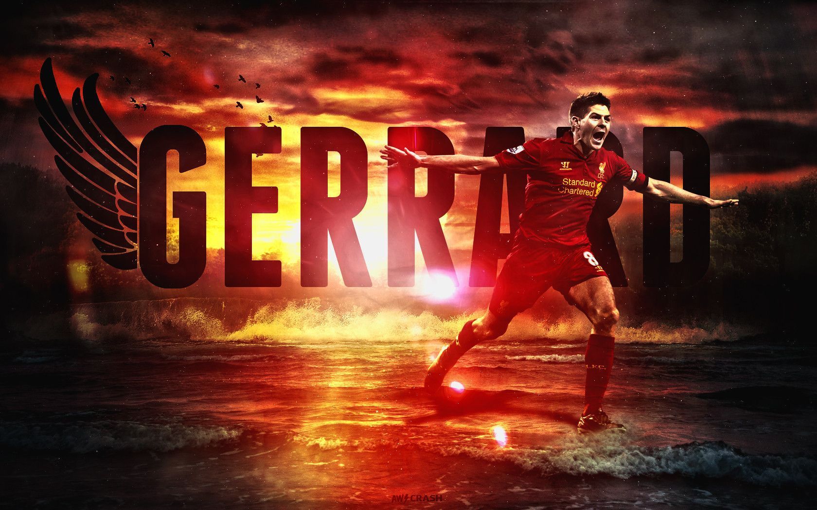 🔥 [30+] Steven Gerrard Liverpool Wallpapers | WallpaperSafari