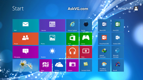 Windows 8 Tile Themes