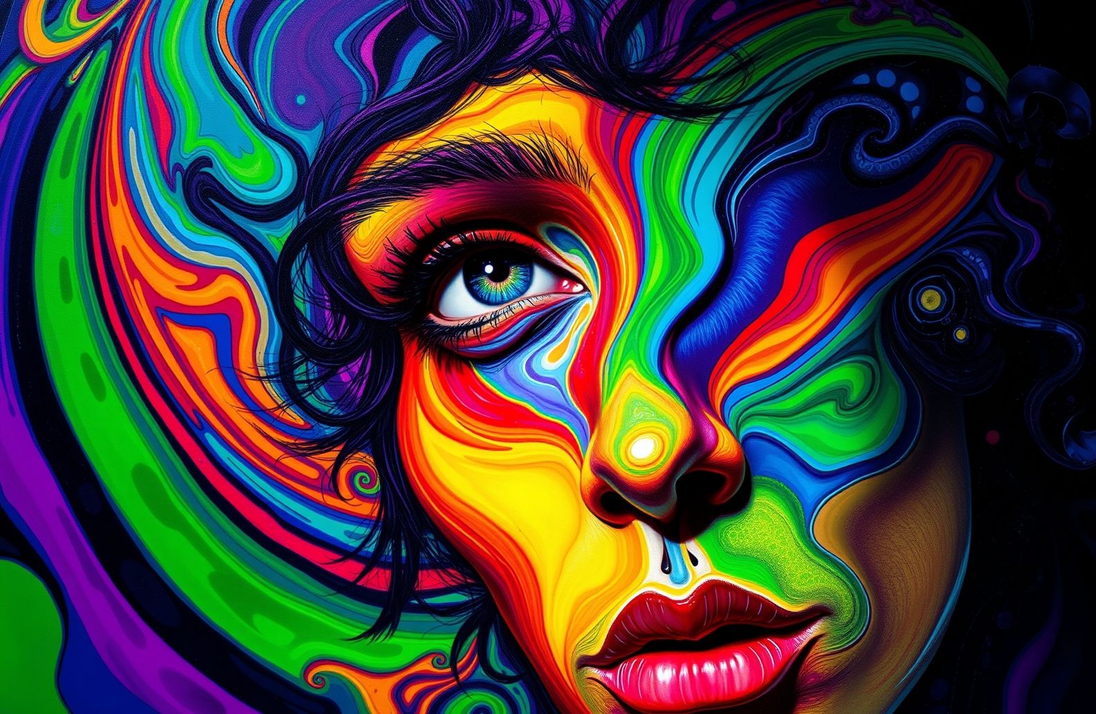 🔥 [50+] Trippy Face Wallpapers | WallpaperSafari