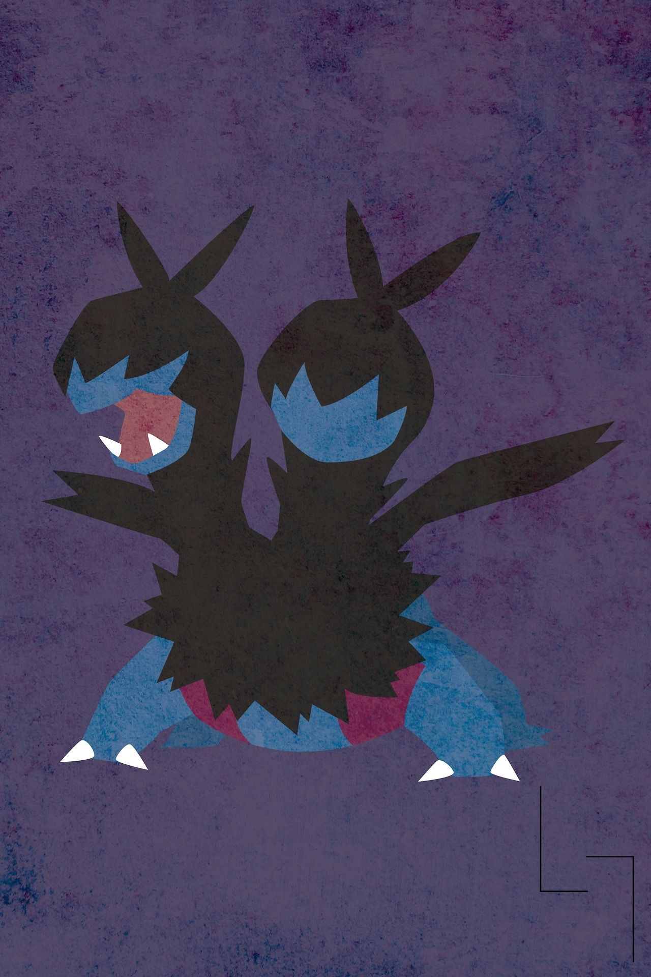 🔥 Free Download Zweilous Pokemon Poster Art by @carolineporter ...