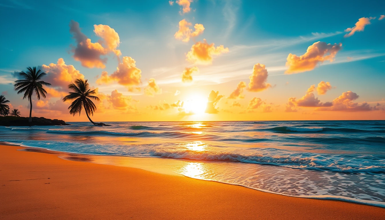 🔥 Free Download Tropical Beach Sunset Wallpaper by @derekg39 ...