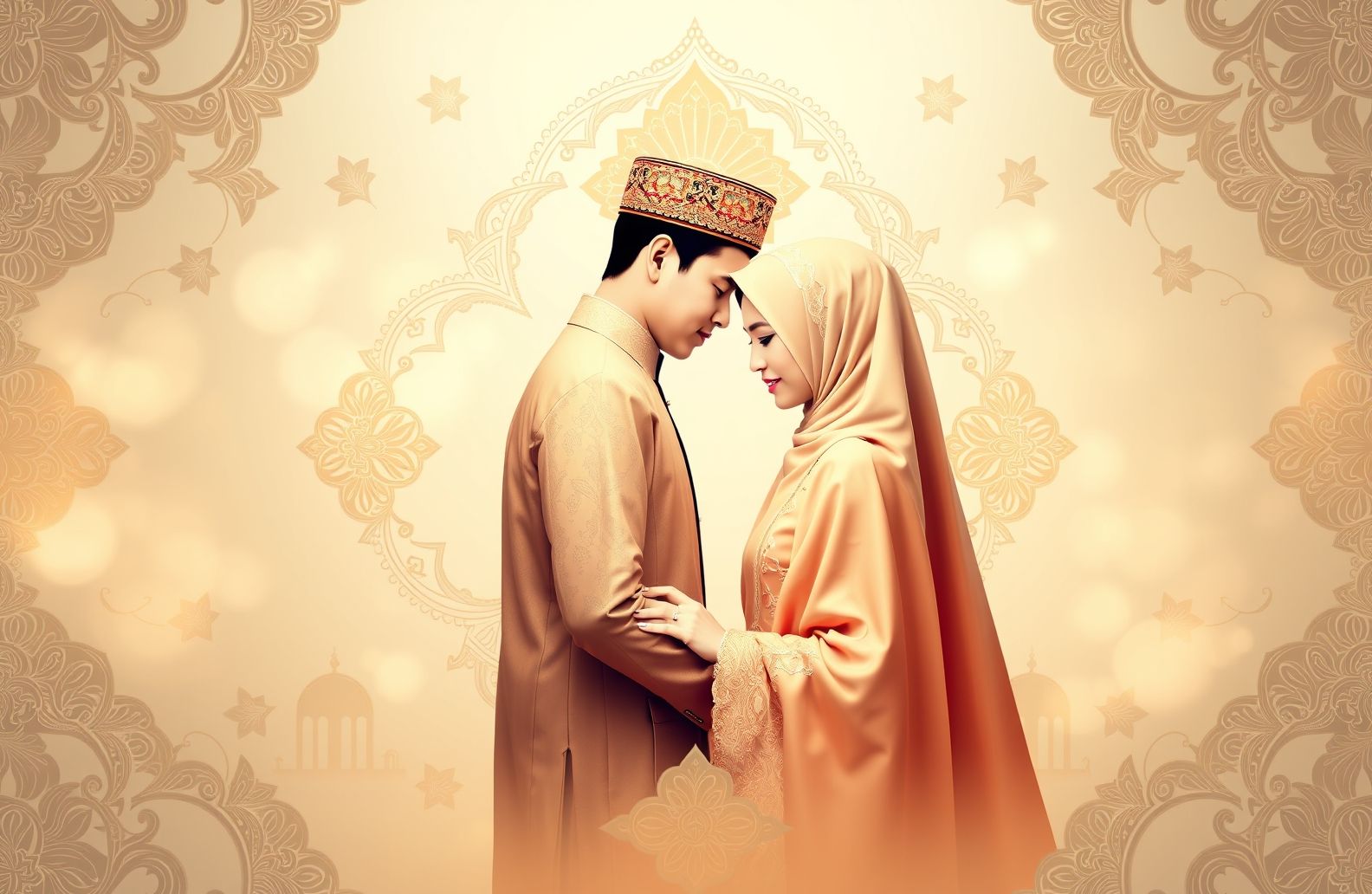 🔥 Free Download Islamic Couple Wallpaper Models by @seanle ...