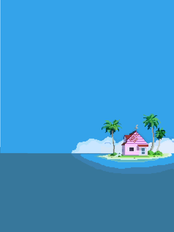 🔥 Free Download Master Roshi Kame House Wallpaper by @robertow ...