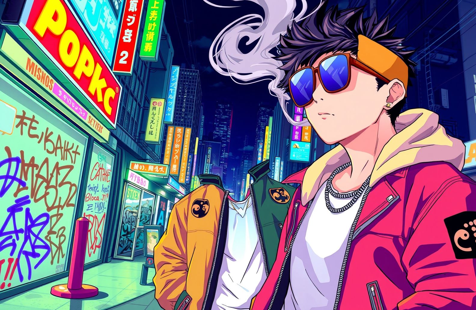 🔥 [30+] Rip Pop Smoke Anime Wallpapers | WallpaperSafari