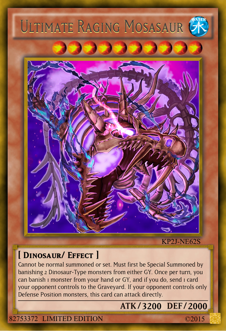🔥 Free Download Generic Dino Support Ultimate Customyugioh by ...