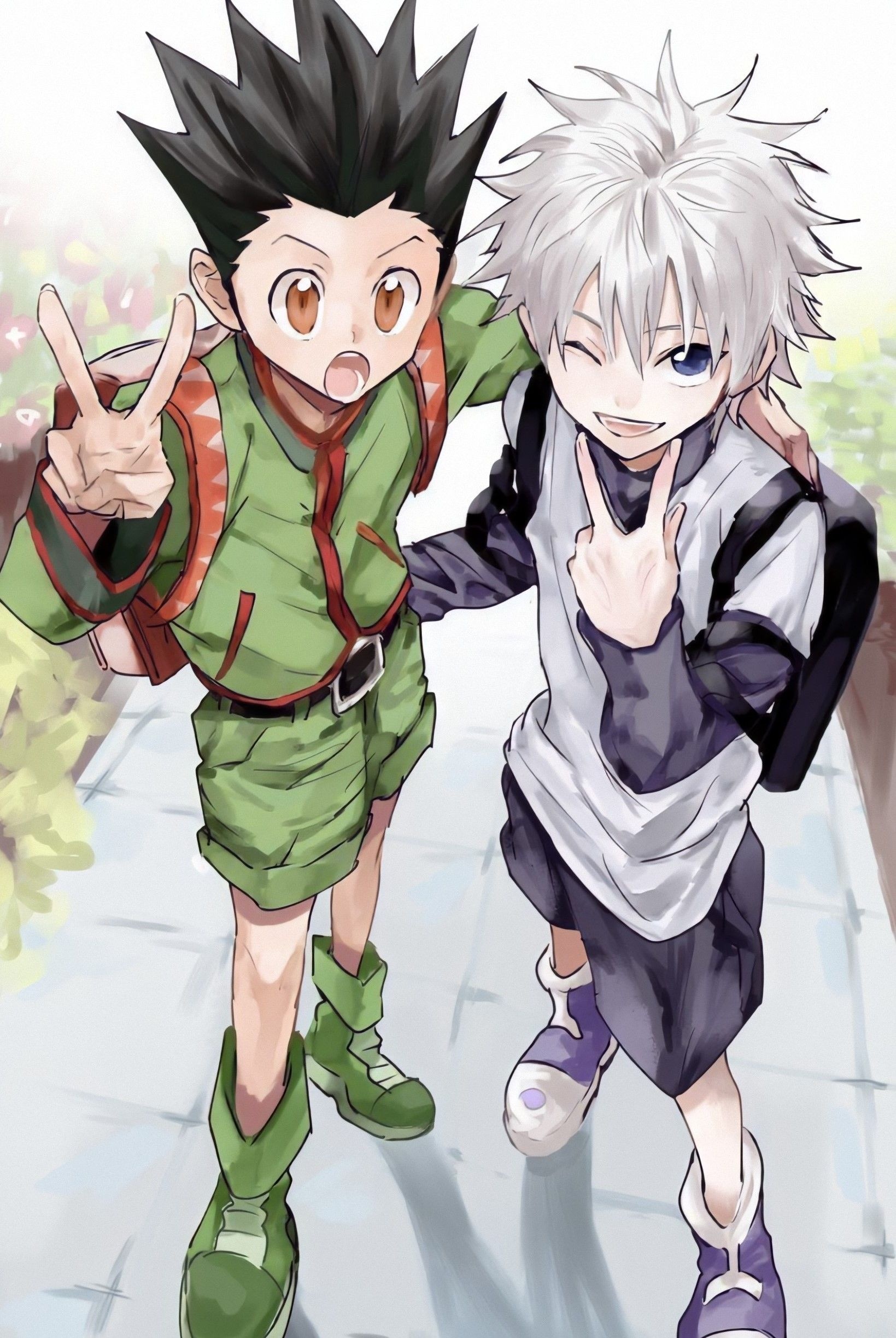 🔥 Free Download Gon And Killua Wallpaper by @andrewwalker | WallpaperSafari