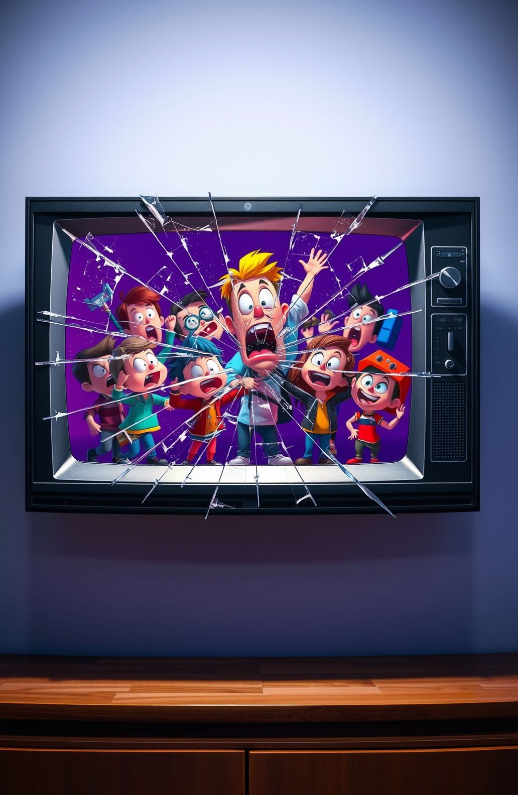 🔥 [50+] Cracked TV Screen Prank Wallpapers | WallpaperSafari