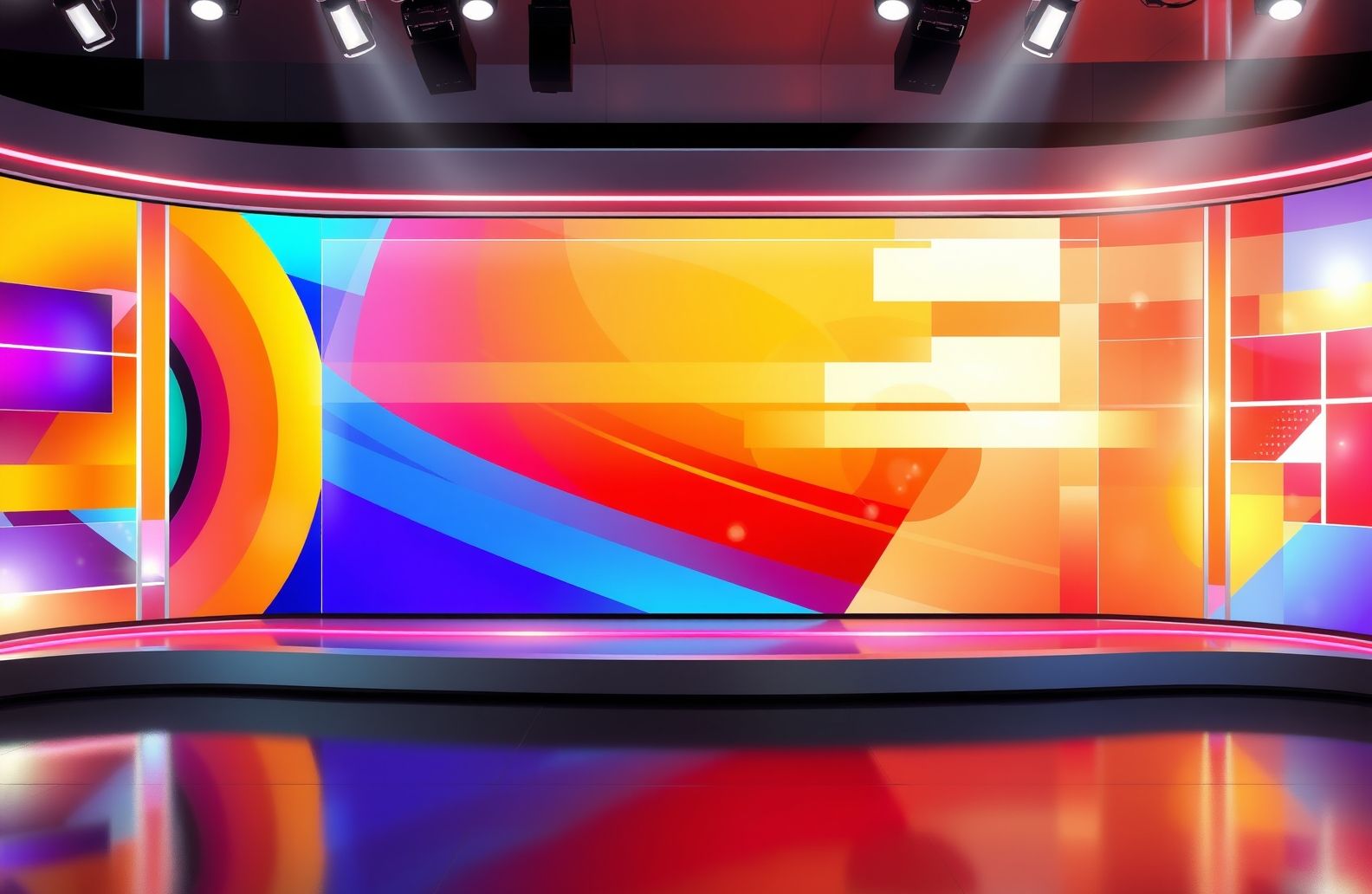 🔥 Free Download News Broadcast Tv Studio Green Screen Background ...