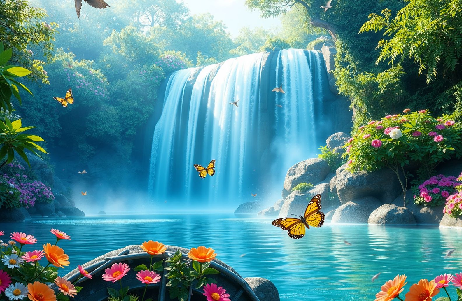 🔥 Free Download 3d Animated Waterfall Wallpaper by @kylem63 ...
