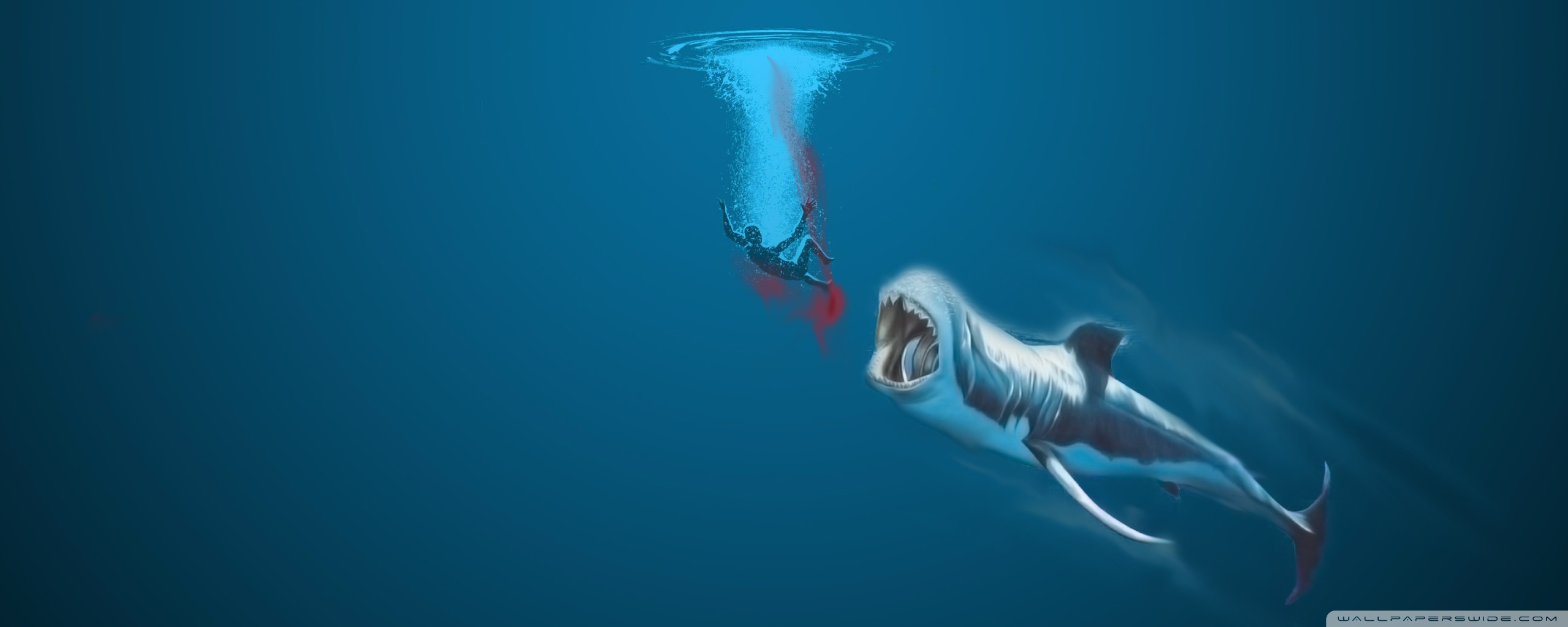 🔥 [20+] Shark Dual Monitor Wallpapers | WallpaperSafari