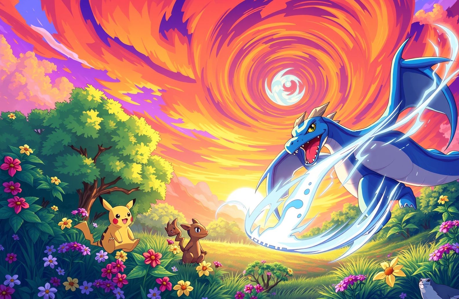 🔥 Free Download Pokemon Dual Screen Wallpaper by @garyf61 | WallpaperSafari