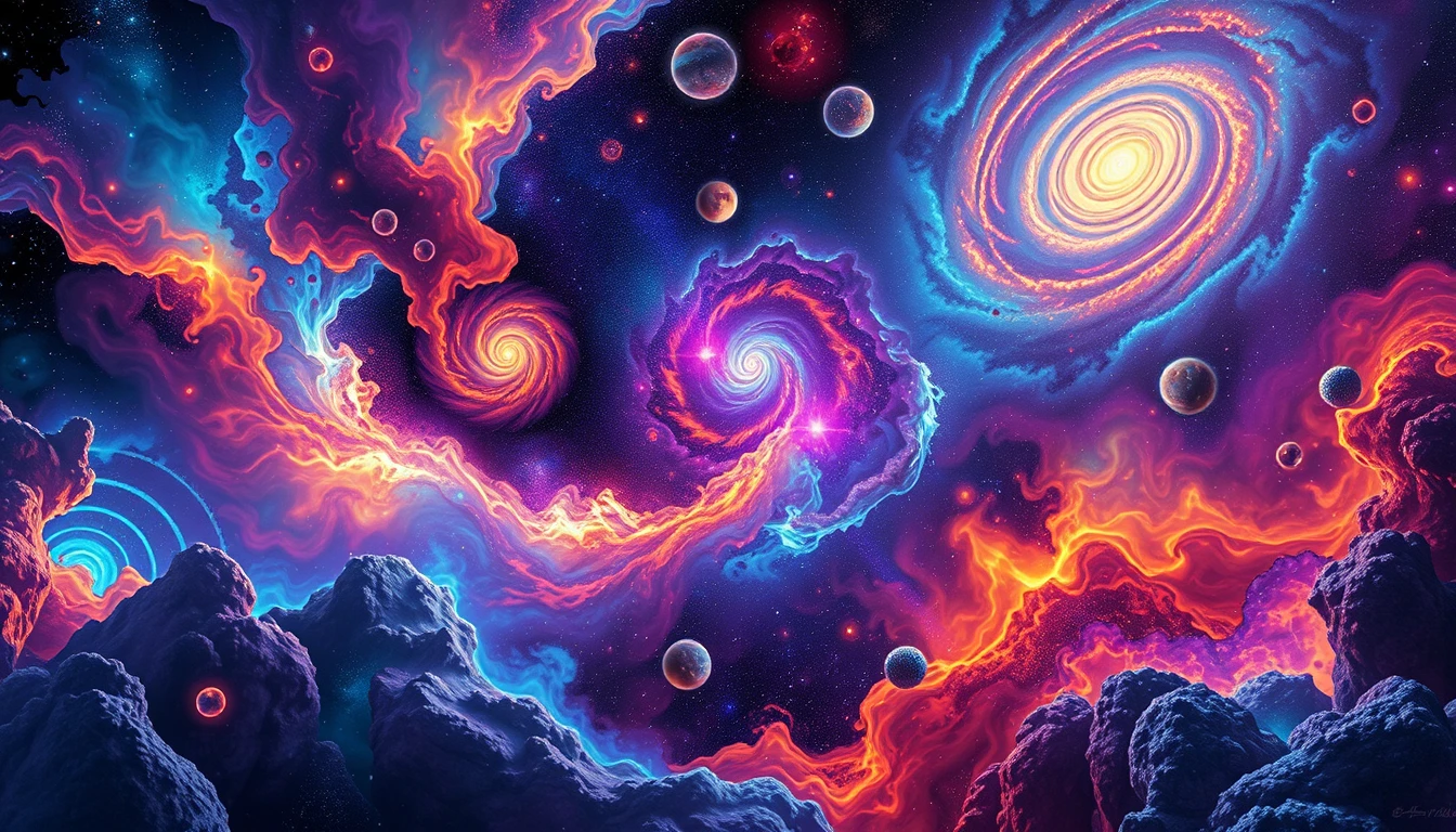 🔥 Free Download Trippy Space Wallpaper by @jnguyen98 | WallpaperSafari