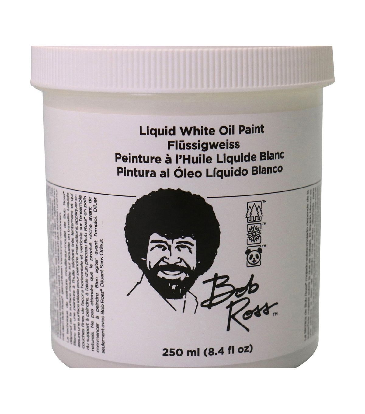 🔥 Free Download Bob Ross Liquid White Oil Paint 250ml by @edwardadams ...
