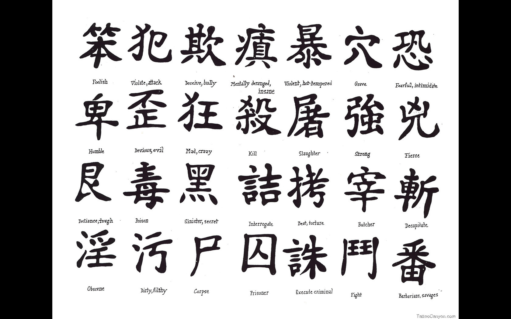  77 Chinese Symbols Wallpaper On WallpaperSafari