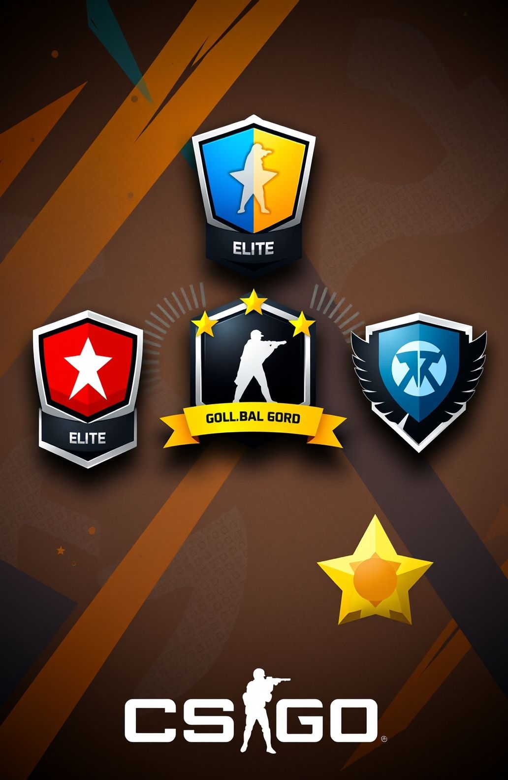 🔥 Free Download Cs Go Rank Wallpaper by @alexandrasanchez | WallpaperSafari