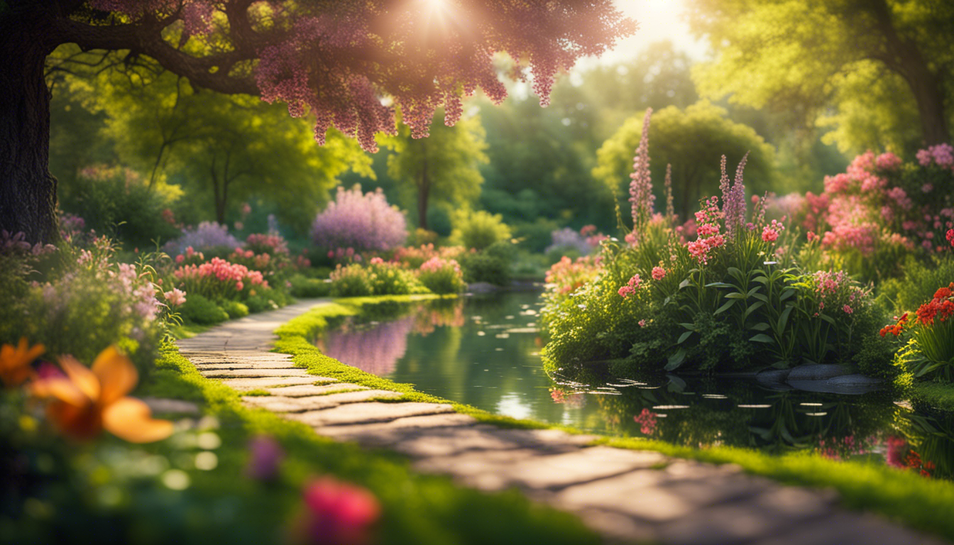 Garden Nature Wallpaper 100+] Nature Garden Pictures | Wallpapers.com