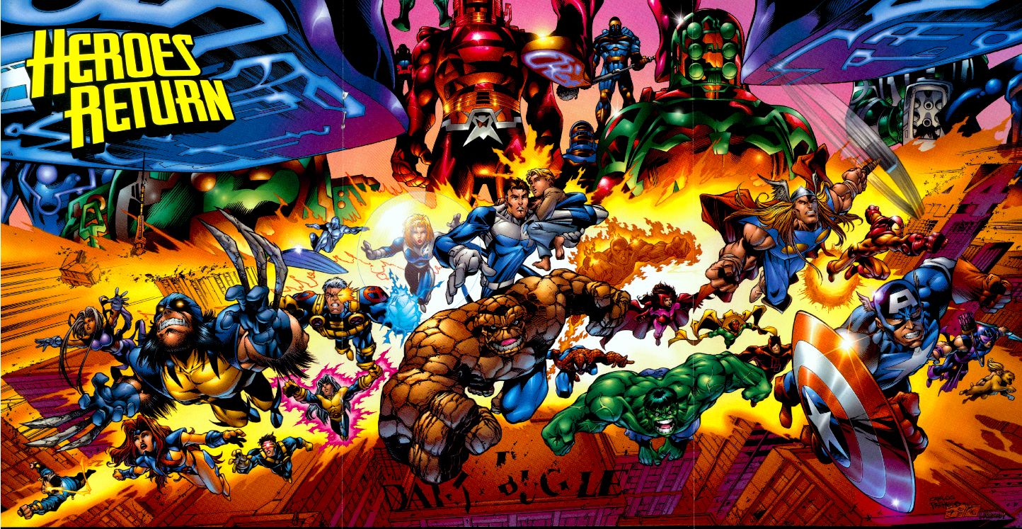 🔥 Free Download Heroes Return Promotional Art By Carlos Pacheco With ...
