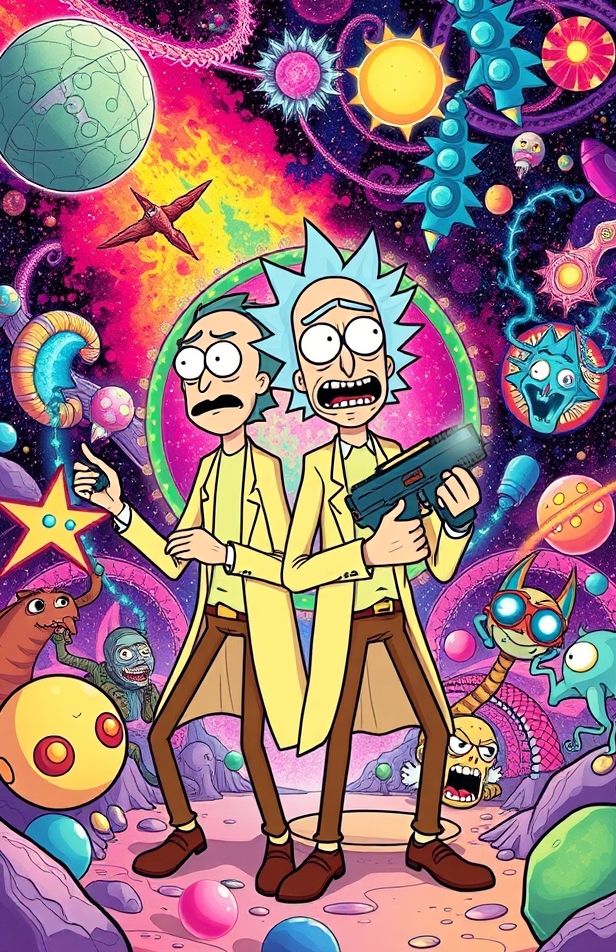 🔥 Free Download Supreme Rick And Morty Wallpaper by @saragutierrez ...
