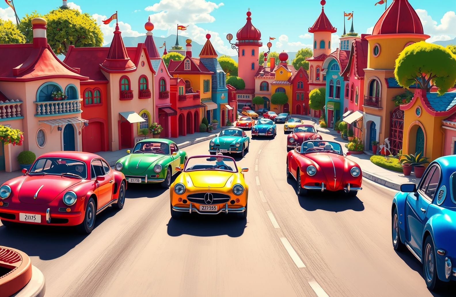 🔥 Free Download Wallpaper Cars Cartoon by @franklinmiller | WallpaperSafari