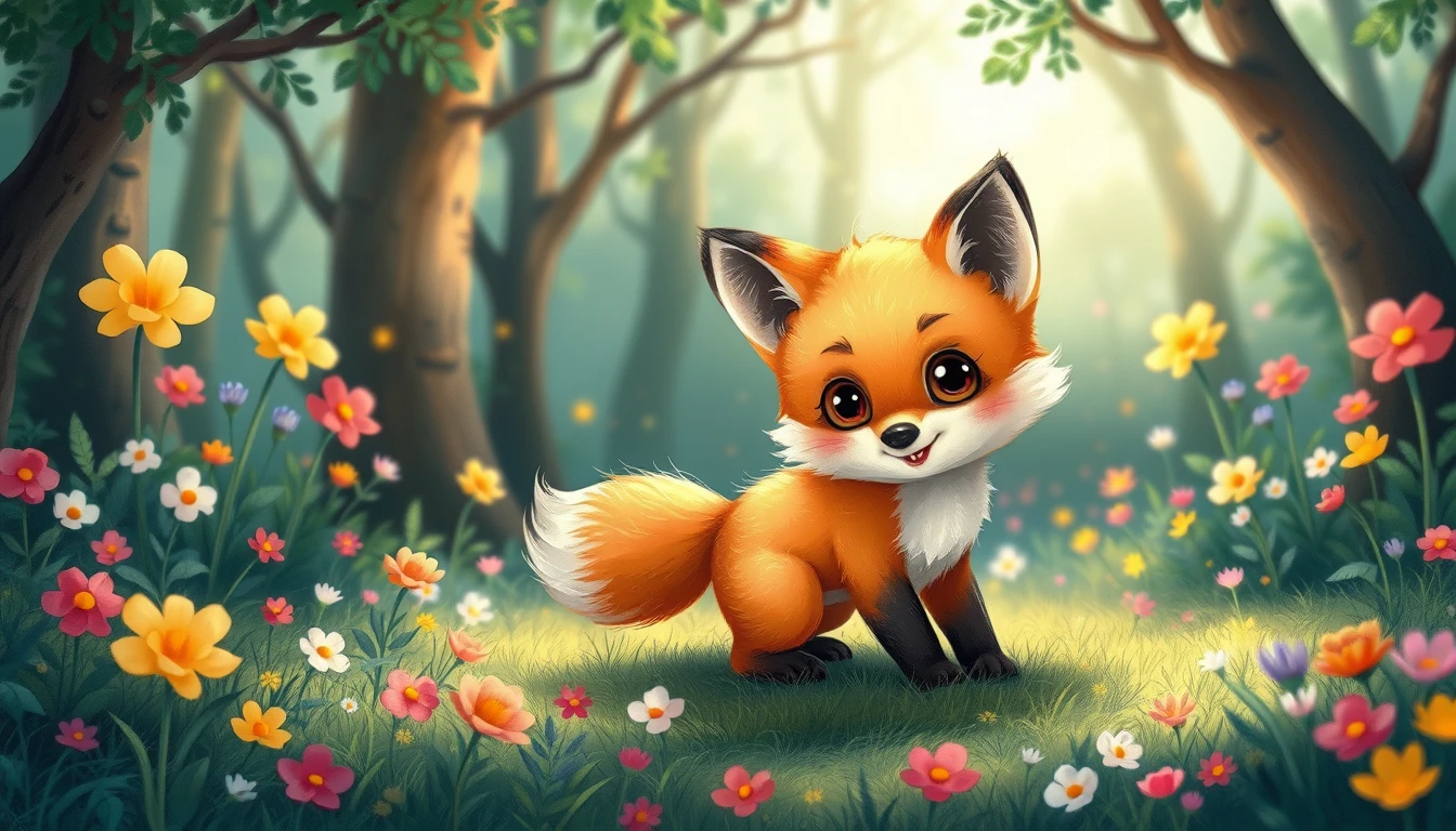 🔥 [50+] Cute Baby Fox Wallpapers | WallpaperSafari