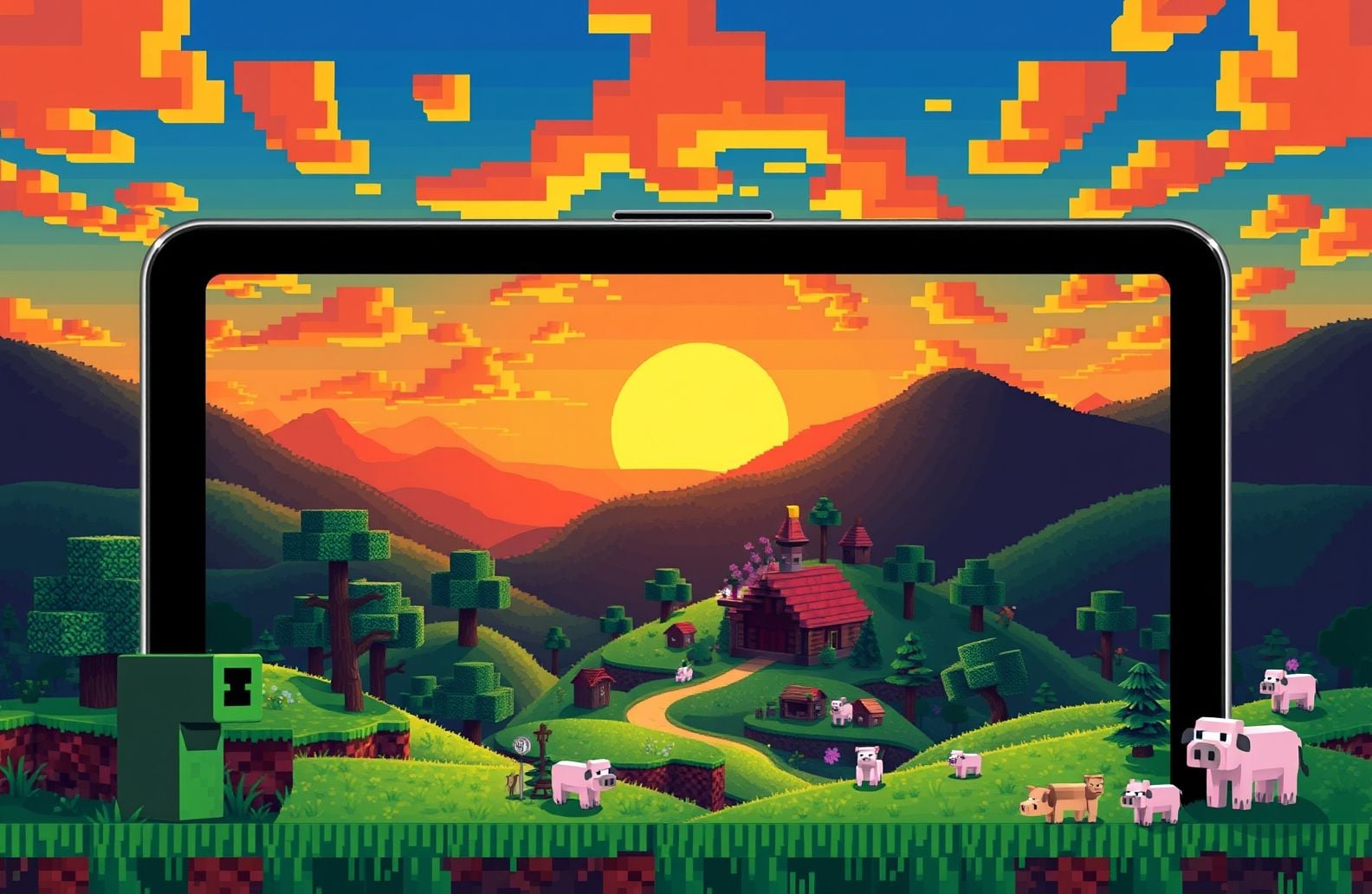 🔥 Free Download Minecraft Wallpaper For Tablet by @eileenb ...