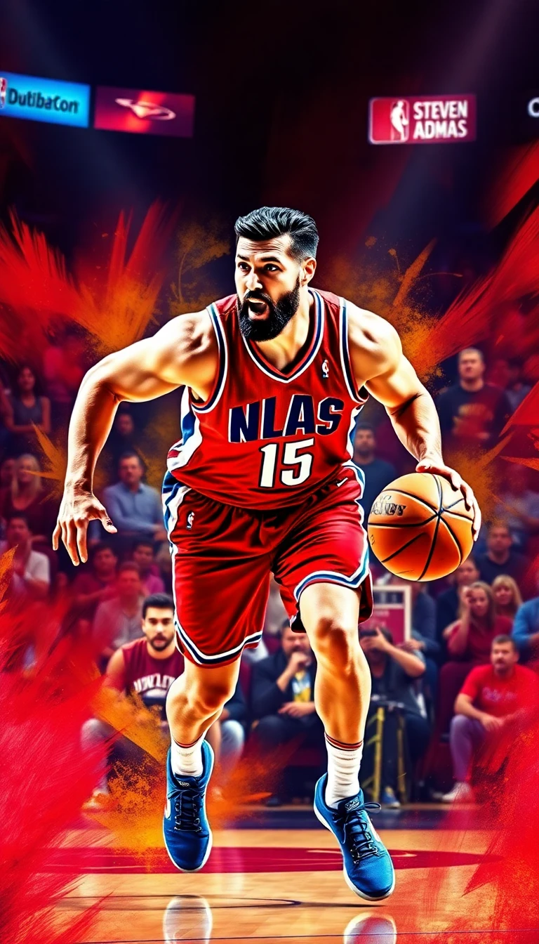 🔥 Free Download Steven Adams Dunks On Duncan In gm4 by @tracyperez ...