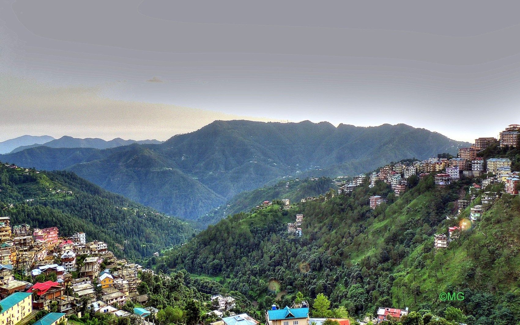 🔥 Free Download Shimla Beautiful Mountain Landscape Digital Art ...